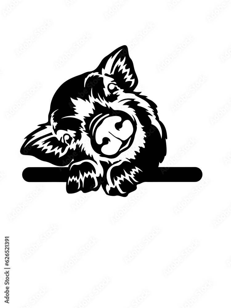 peeking Pig SVG vector graphic and cut file vector de Stock | Adobe Stock