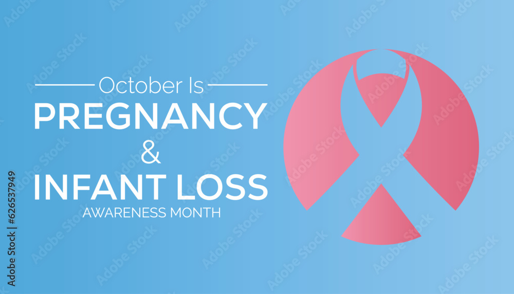 Pregnancy and infant loss awareness month (SIDS) is observed every year ...