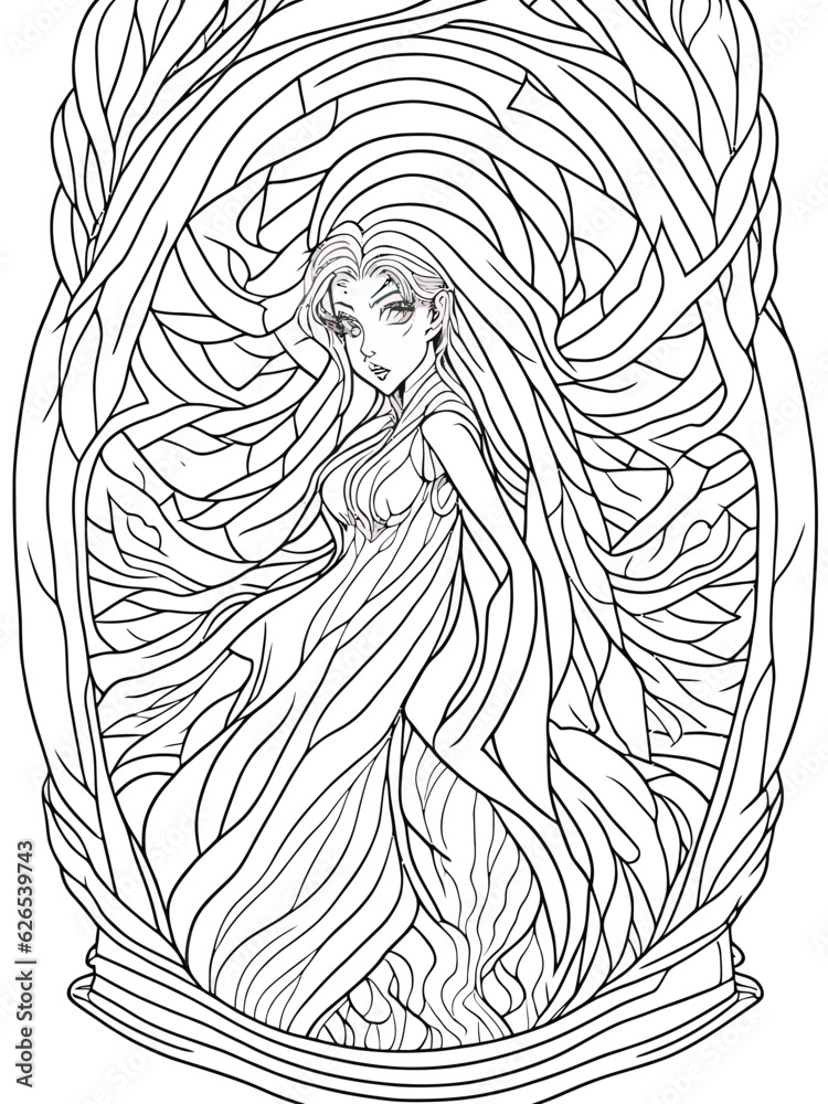 Fun and Creative Time Travel Coloring Page: Printable Fun for Kids ...