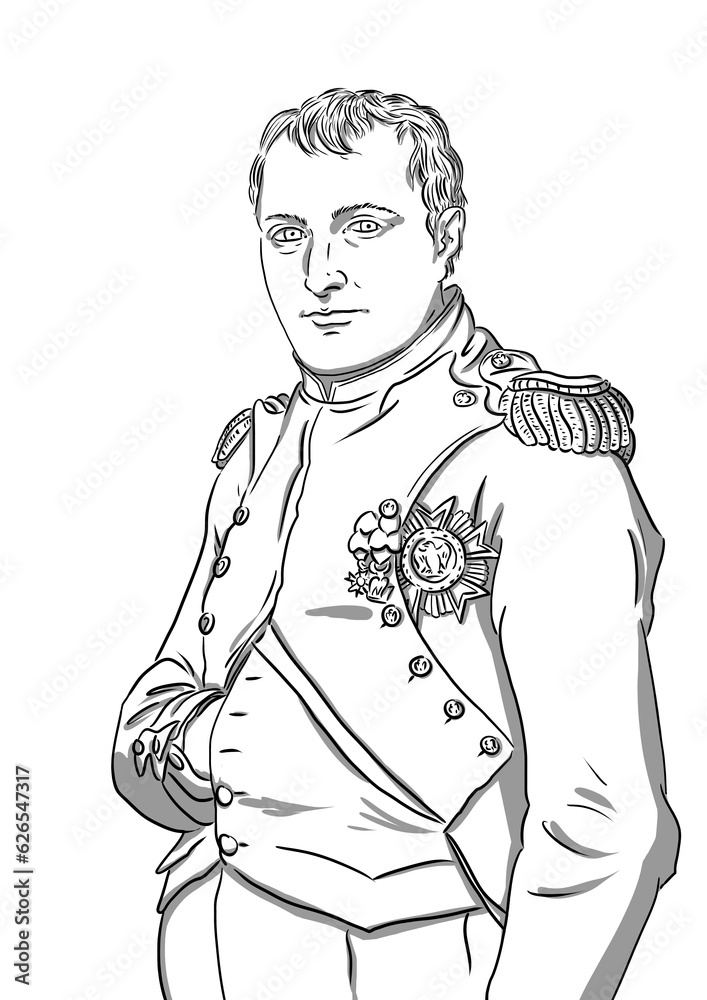 Napoleon - Napoléon Bonaparte 1769-1821, based Jacques-Louis David's ... Napoleon - Napoléon Bonaparte 1769-1821, based Jacques-Louis David's ...