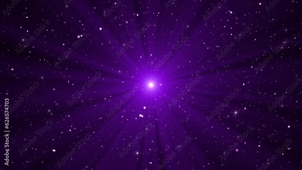 Abstract Shining Purple Particles 4K Animation Motion Background ...