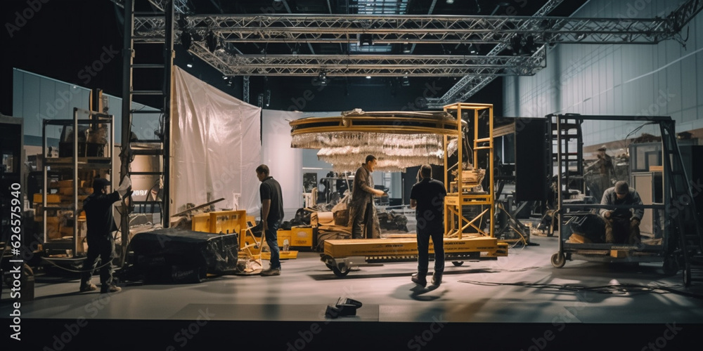 Behind the Scenes: Fascinating Photos of Messe Construction and ...