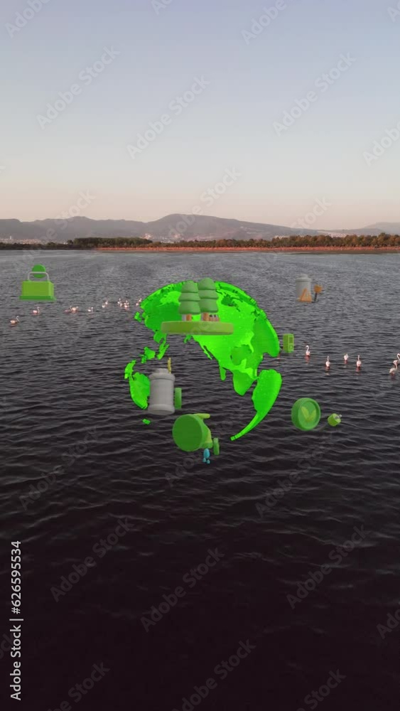Environmental technology concept. Sustainable development goals. SDGs ...