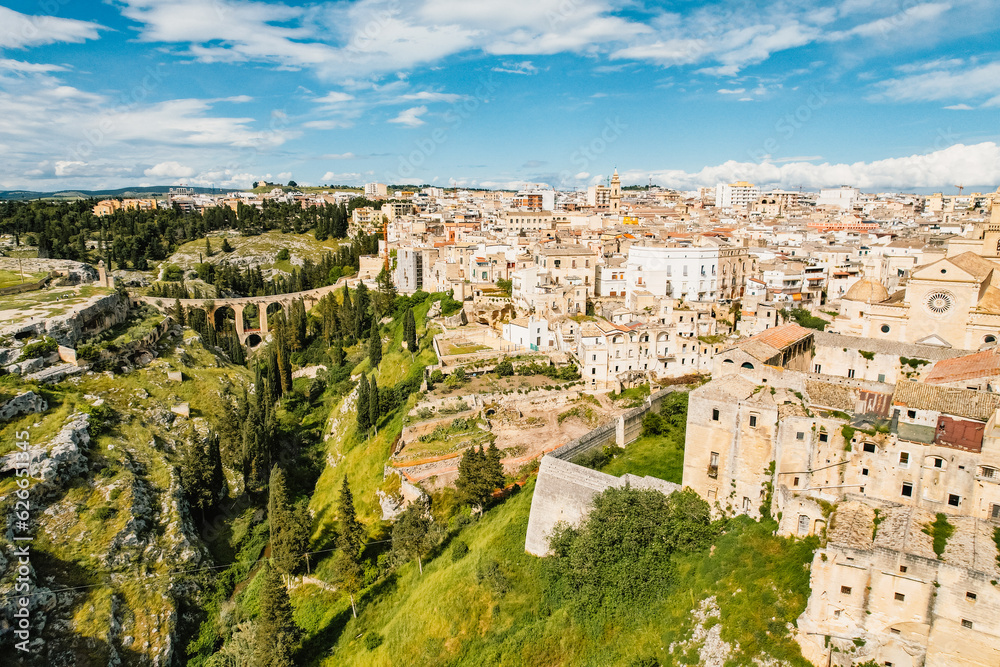 Foto de Gravina in Puglia, Apulia Bari, Italy: landscape from the ...