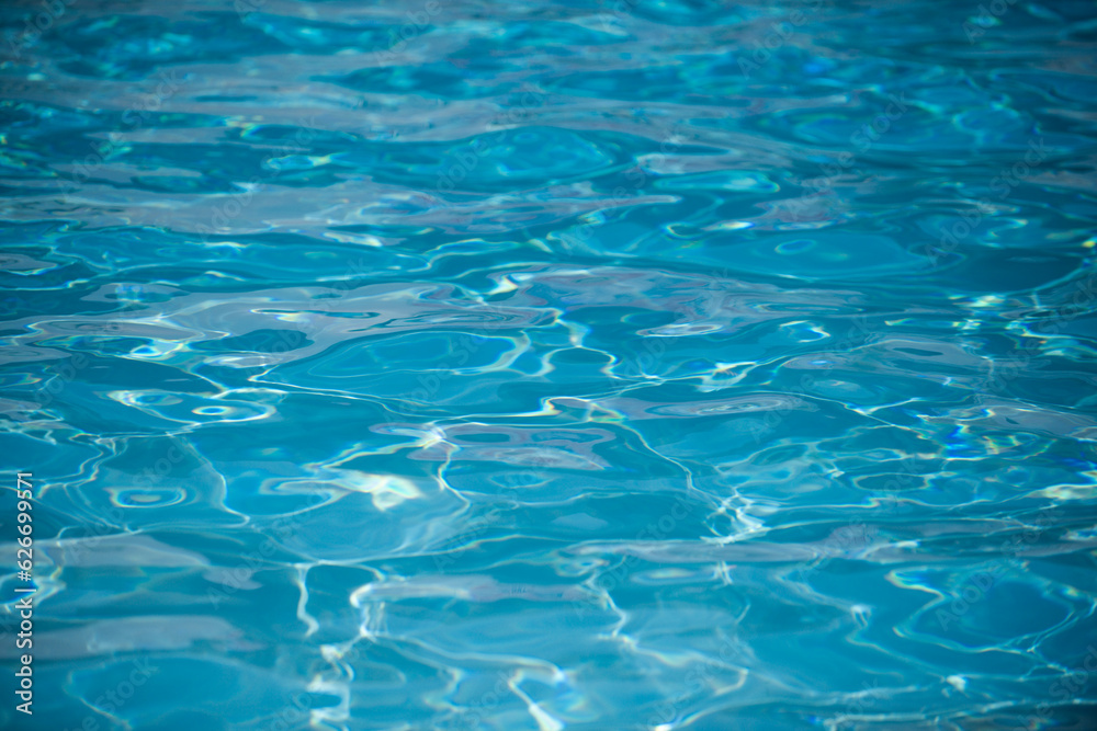 Water in swimming pool, background with high resolution. Wave abstract ...
