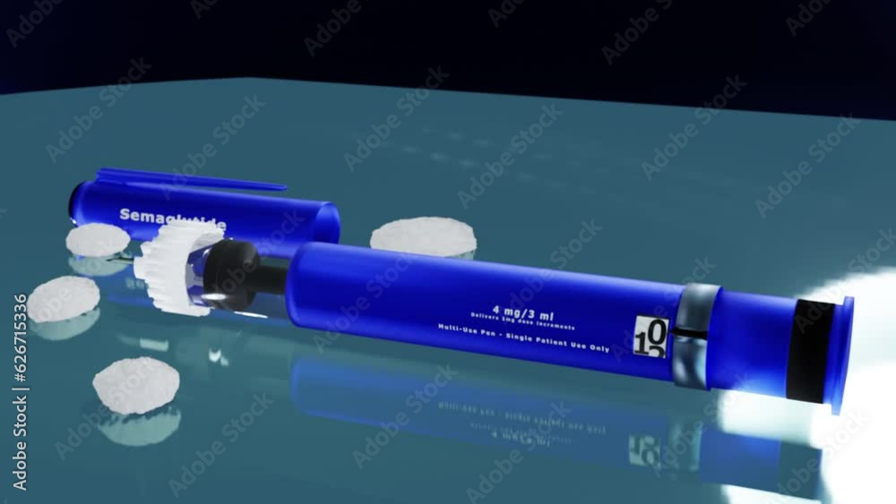 Semaglutide Autoinjector Stock 비디오 | Adobe Stock