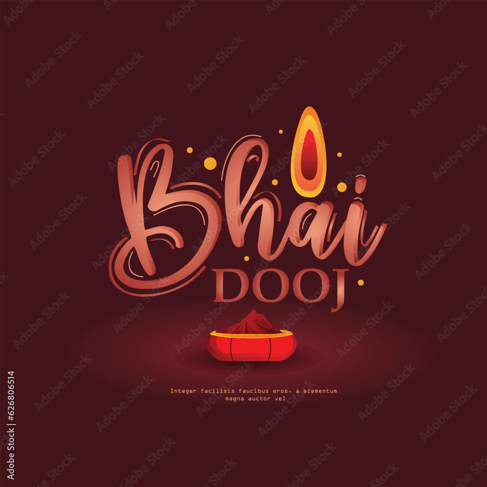 Indian family celebrating Bhai Dooj during Happy Diwali Stock Vector ...