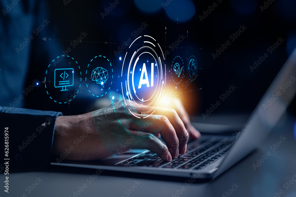 artificial intelligence, technology, processor, network, link, system ...