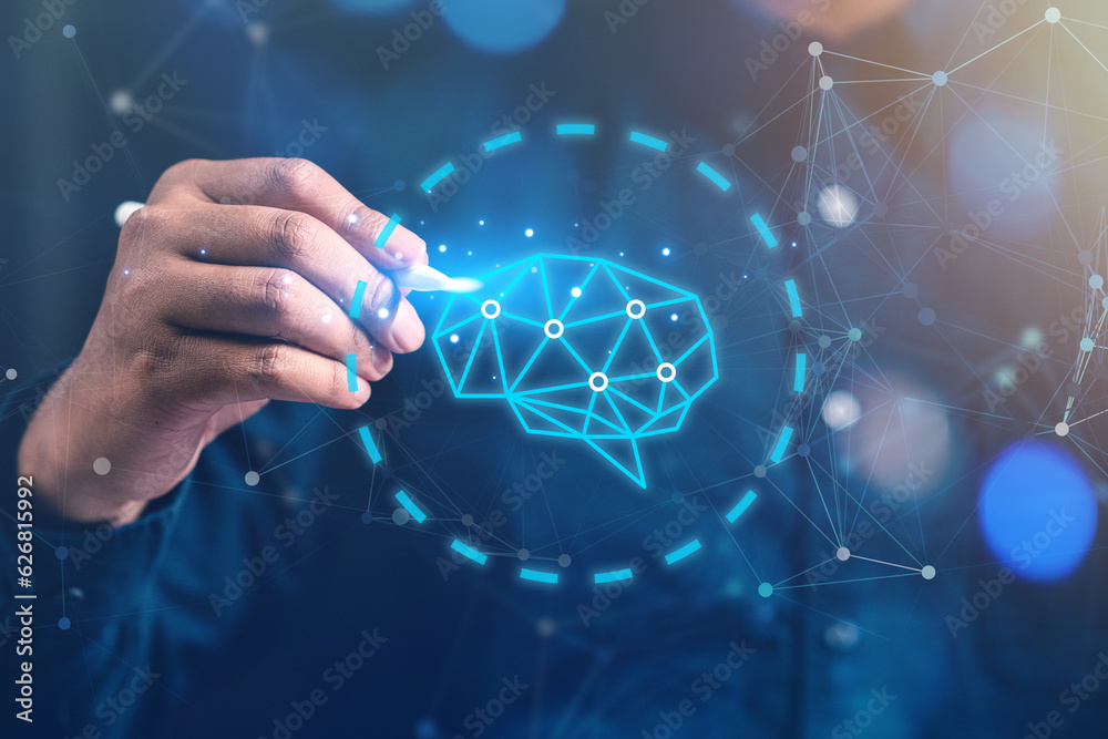 artificial intelligence, technology, processor, network, link, system, intelligence, innovation ...