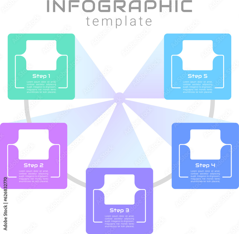 Coding innovations infographic chart design template. Abstract ...