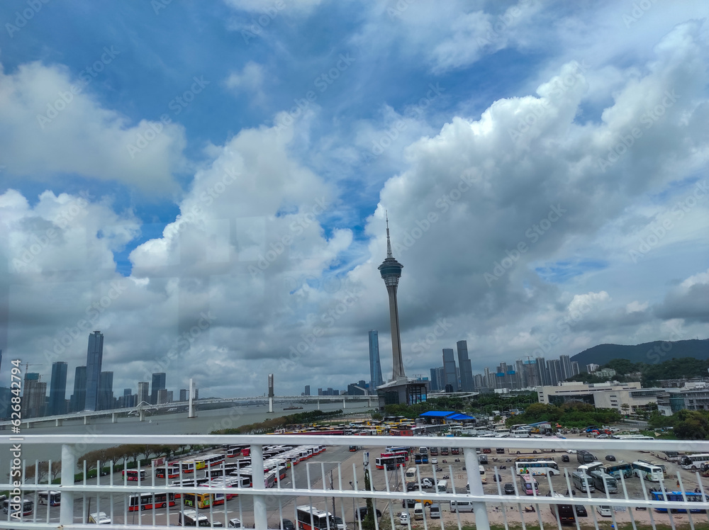 Macau Tower, is a tower located in Sé, Macau, China. The tower measures ...