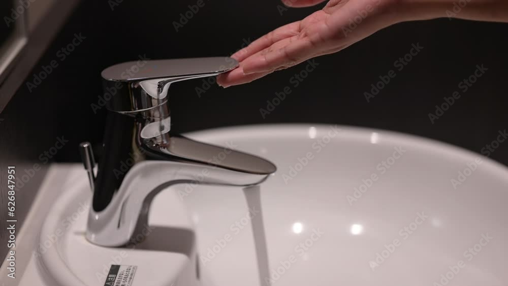 Concept save water.Turn off the water after not use for saves energy ...