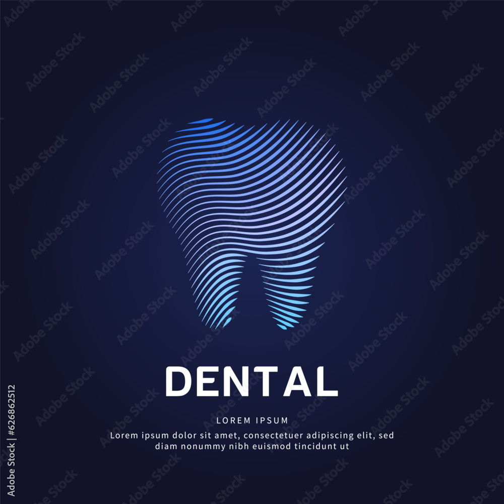 Photo & Art Print Human tooth medical structure, Designer ASK