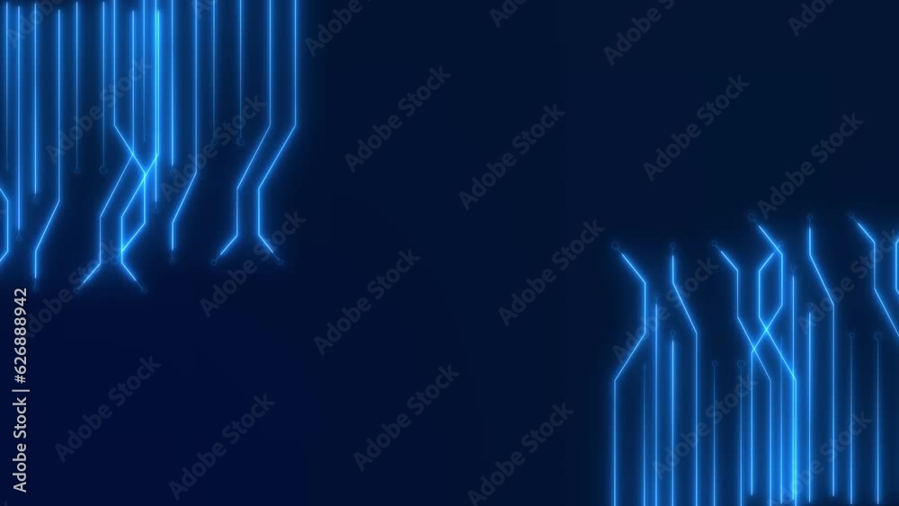 Computer AI chip CPU circuit board Futuristic motherboard circuit ...