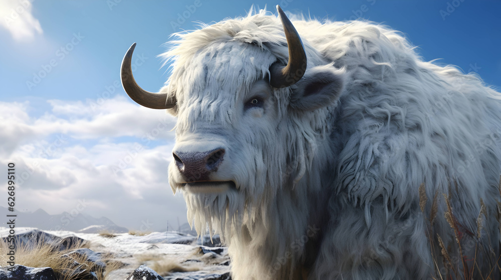 Appa is Avatar Aangs sky bison, white and azure, lots of long fur ...