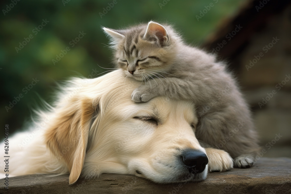 In a world where differences often divide us, a cat and a dog come ...