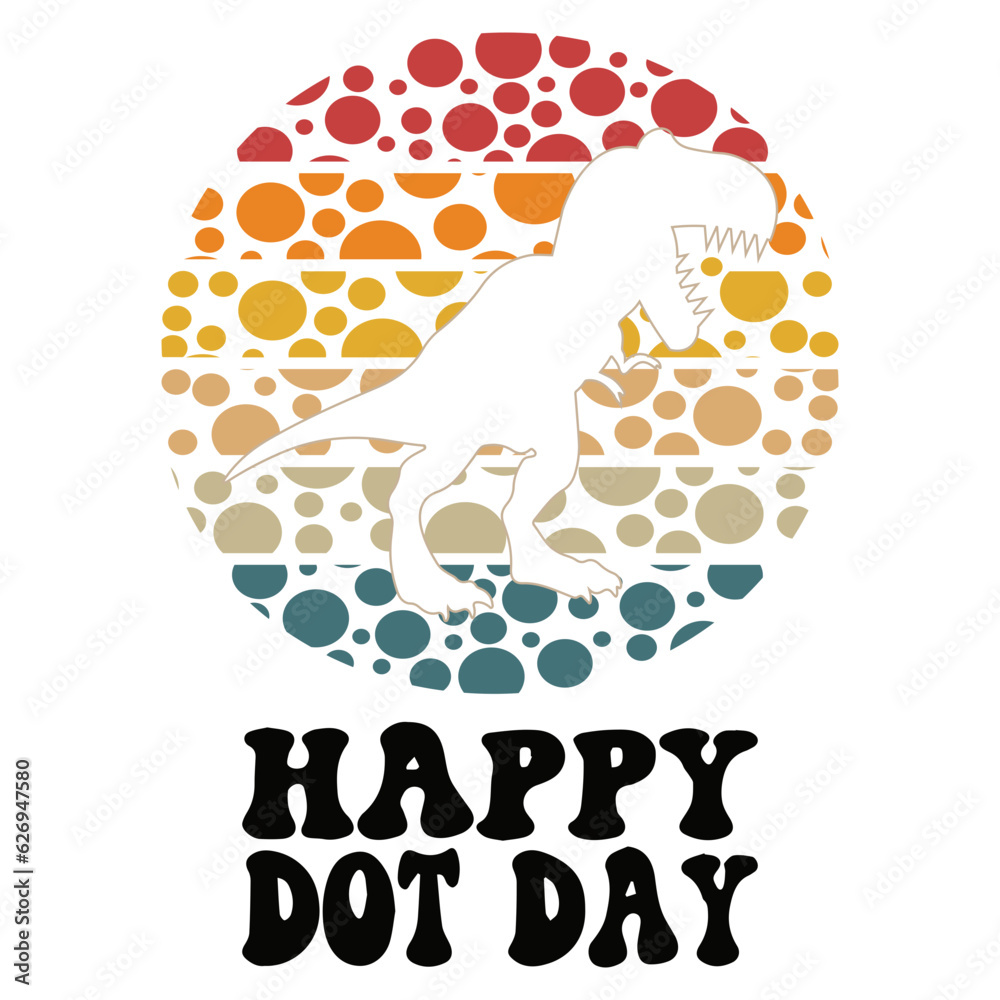 Happy International Dot Day Svg Png bundle, polka dot Football soccer ...