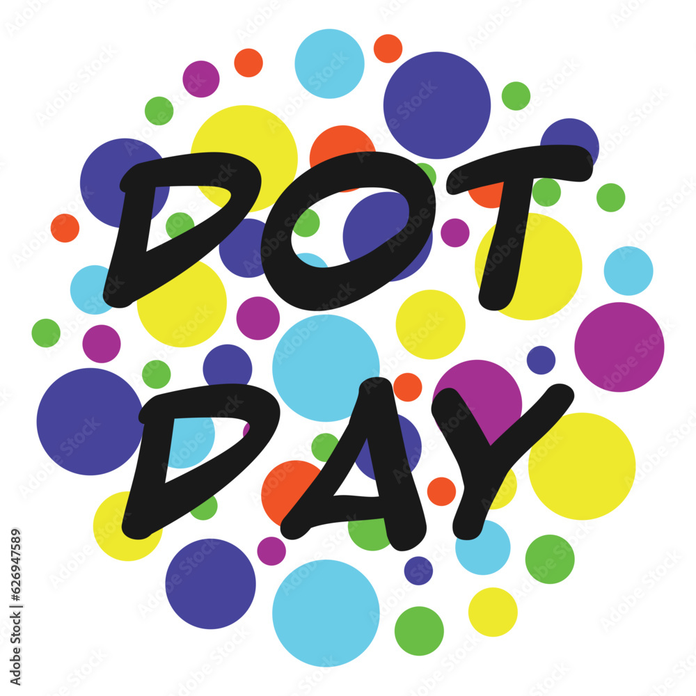 Happy International Dot Day Svg Png bundle, polka dot Football soccer ...