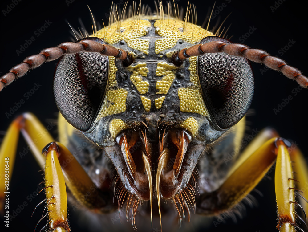 Photo of Insects: A close-up photograph of an insect would capture its ...