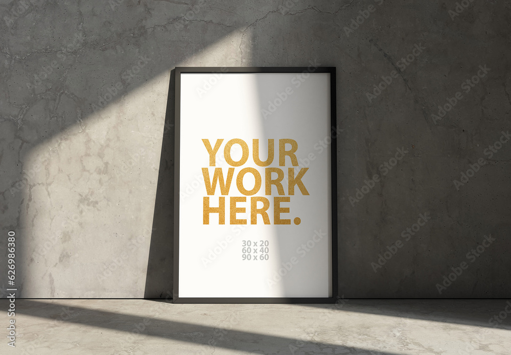 90 X 60 Poster Frame