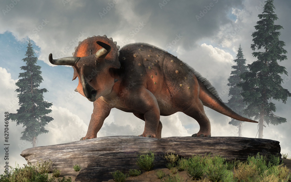 Nasutoceratops was a ceratopsian dinosaur of the late cretaceous period ...