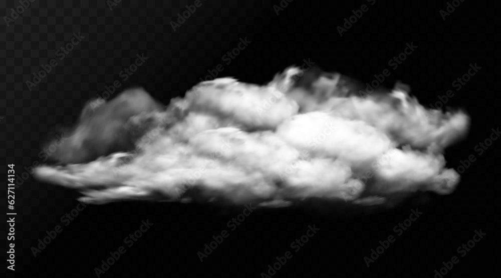 Vecteur Stock Vector cloud of smoke or fog. Fog or cloud on an isolated ... Vecteur Stock Vector cloud of smoke or fog. Fog or cloud on an isolated ...