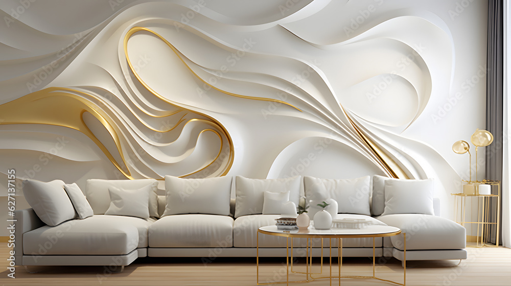 Modern and Creative 3D Abstraction Wallpaper for Walls. 3d Three ...