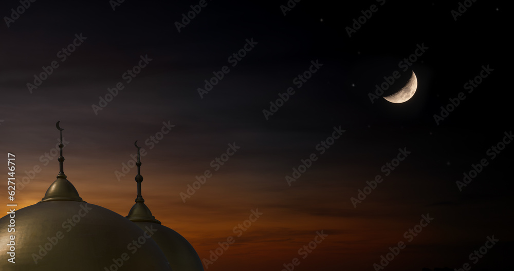 mosque dome mosque light of hope arabic islamic architecture and half ...