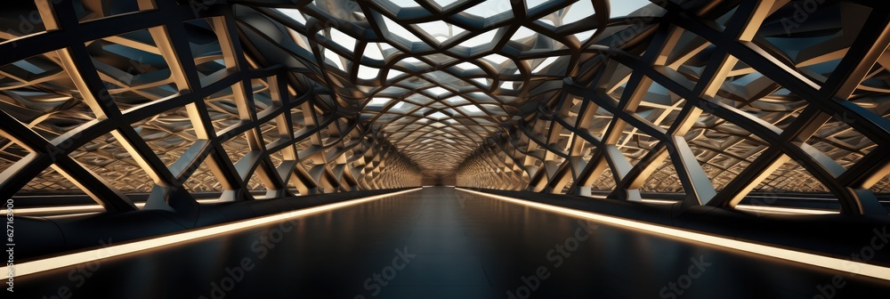 Mesmerizing Geometric Patterns In A Modern Architectural Design ...