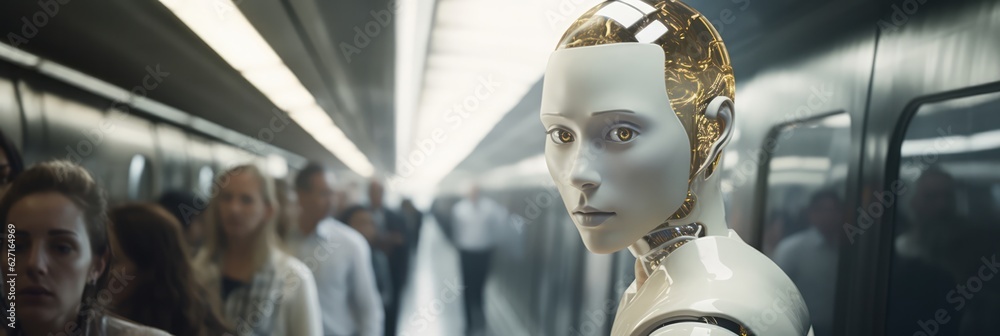 Robot As Human In Ferry. Robotic Rights, Robotics Technology ...