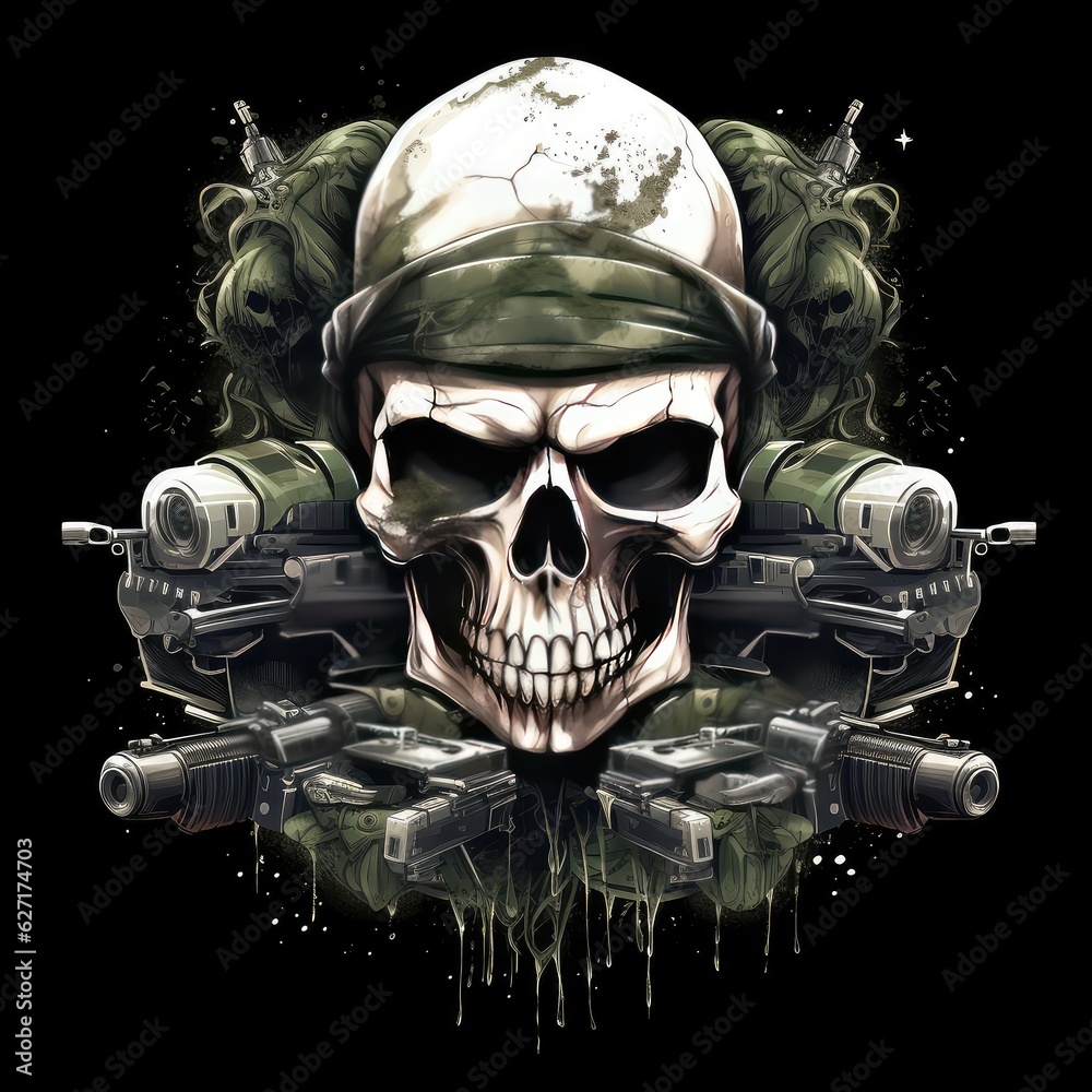 military emblems with skulls in pilot tankman soldier navy seal helmets ...