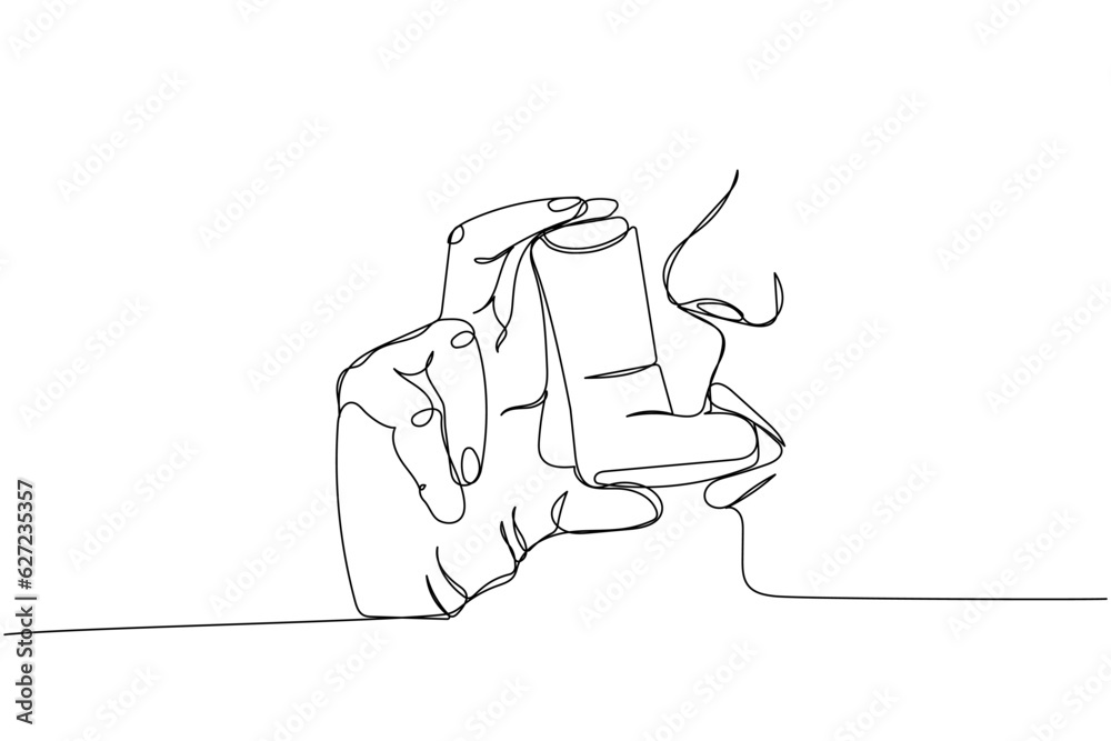 Using inhalers to treat asthma, asthmatics, salbutamol, Asthma inhaler ...