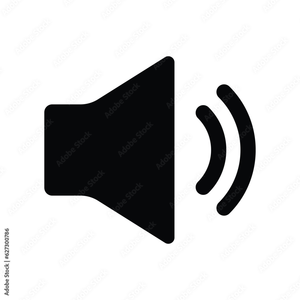 Sound Speaker Vector Icon, Megaphone Announcement Vector Icon, Louder ...