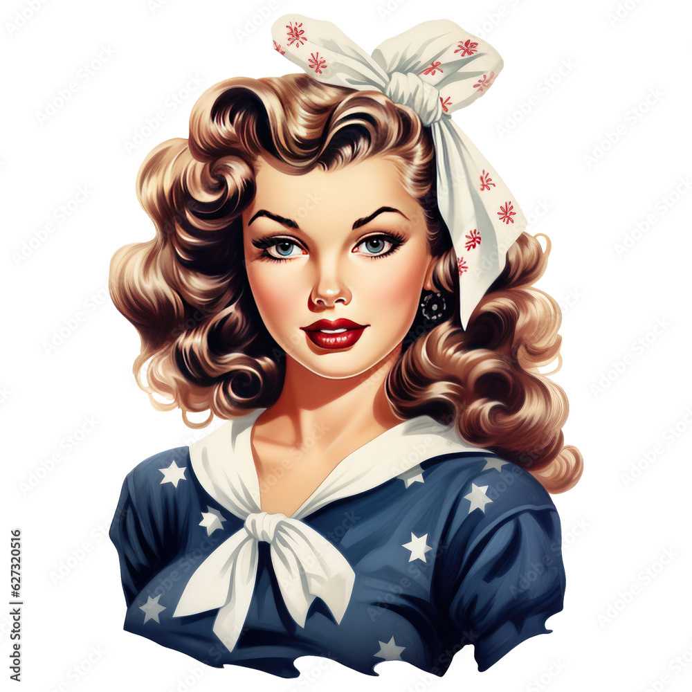 Vintage Pin Up Girl Hi I Get The Ideas From Nature For The Graphics An