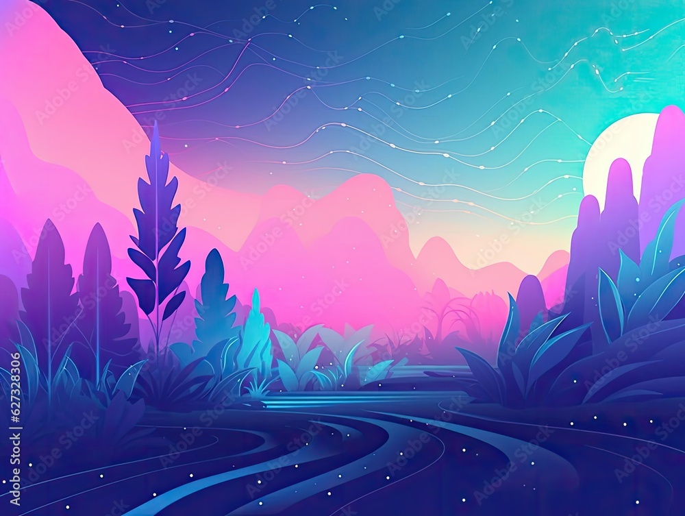 The image features a soft gradient background with a soothing blend of ...