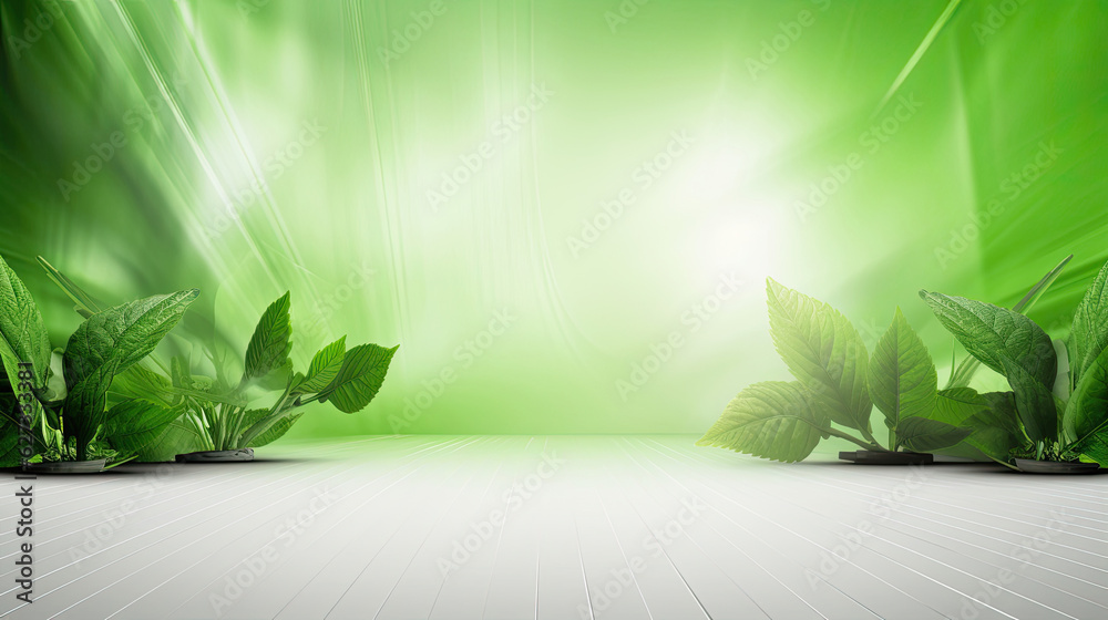 nature green background for product showcase Stock Photo | Adobe Stock