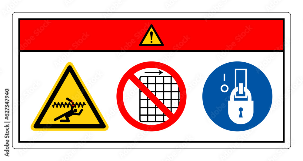 Danger Exposed Rotating Parts Will Cause Service Injury Or Death Do Not ...