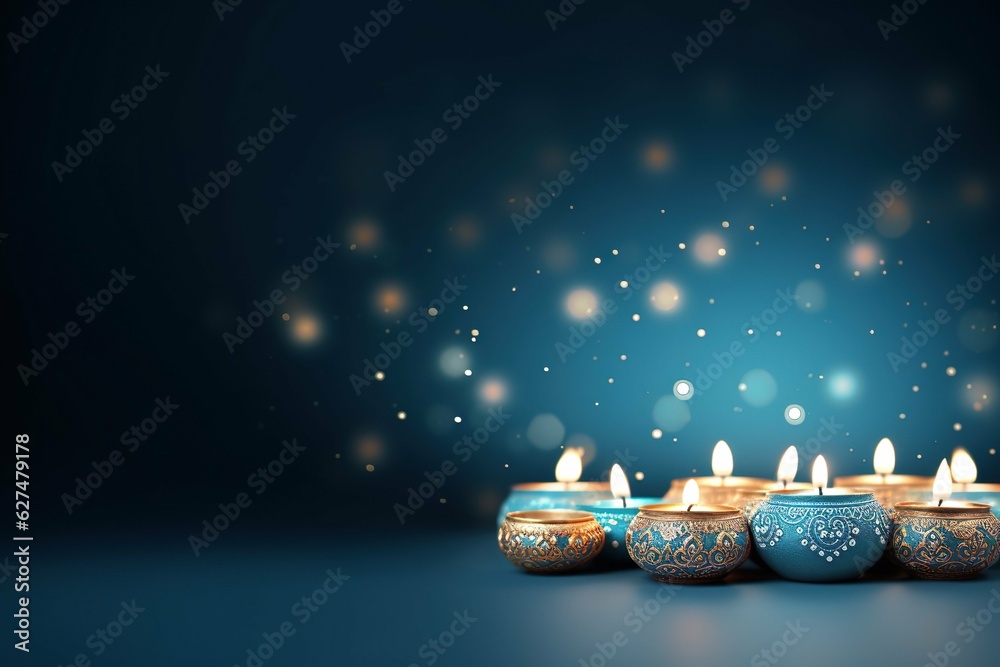 Diwali Card Banners Copy Space Wishing ideas Diwali Celebration Diwali ...