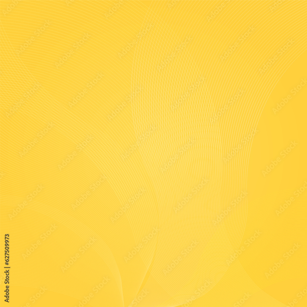 abstract yellow banner with line effect background vector illustration ...