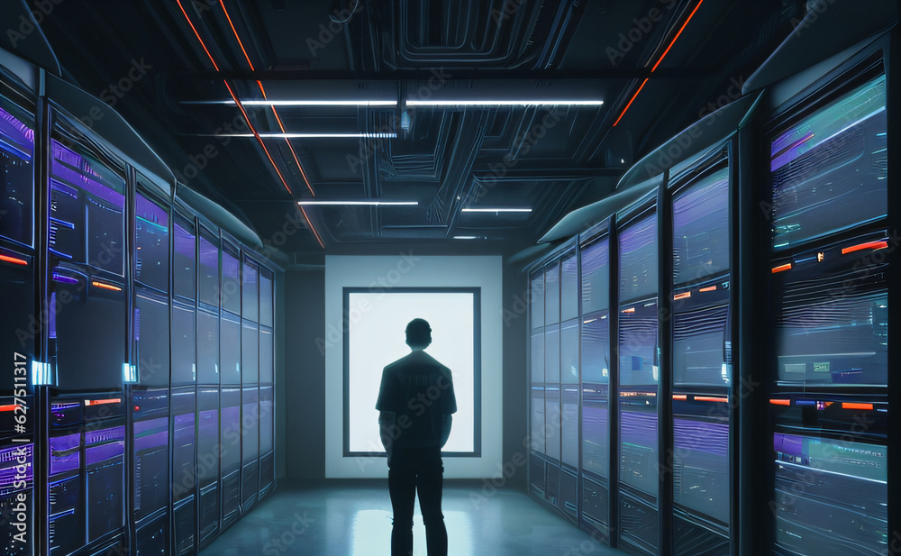 Cybersecurity Data Center Server Cloud Computing Data Modernization ...