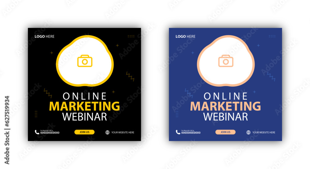 Corporate and digital business marketing promotion post design or ...