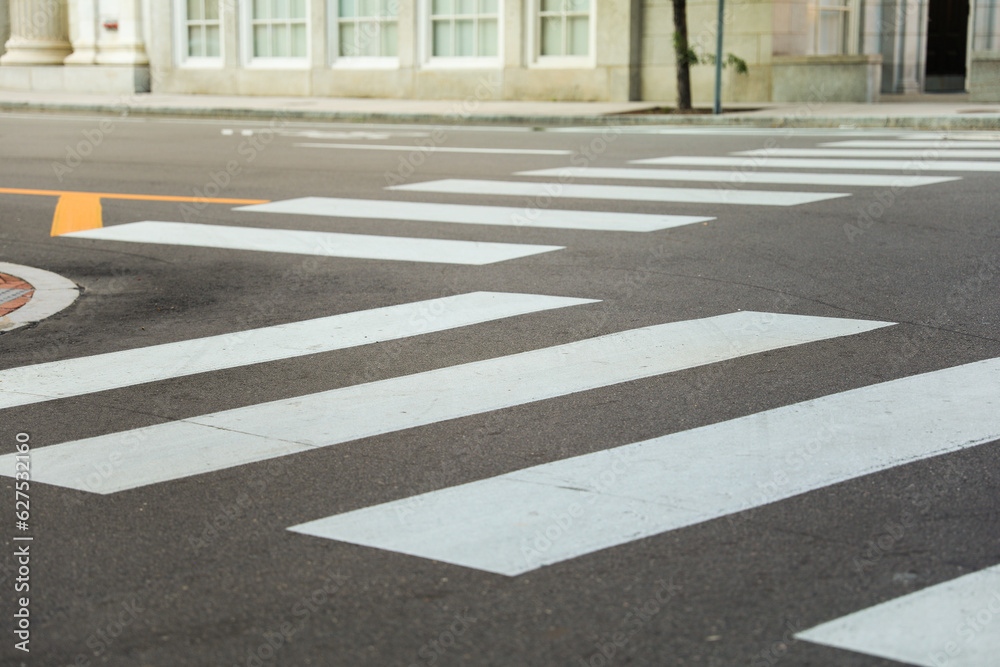 Crosswalk, A symbol of safety and unity. People from diverse ...