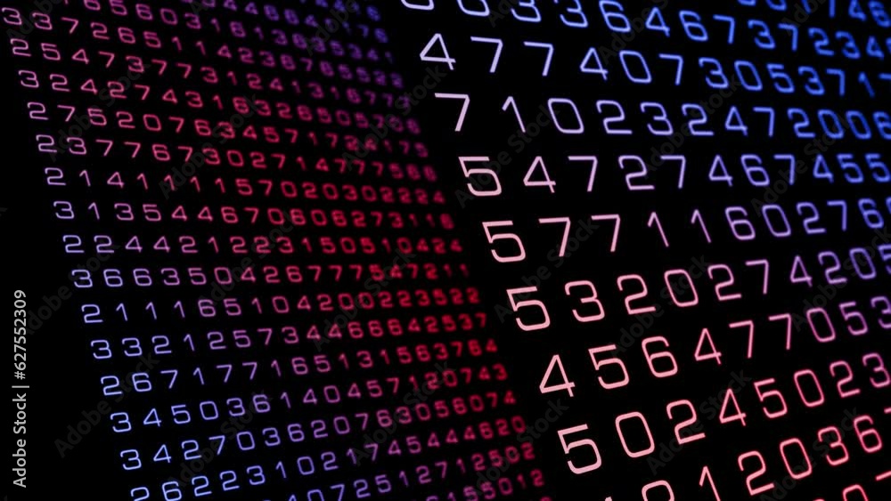 Numeric code unlocking the mathematical concept with data movement and ...