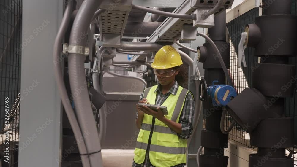 Engineers check control systems for the proper functioning of critical ...