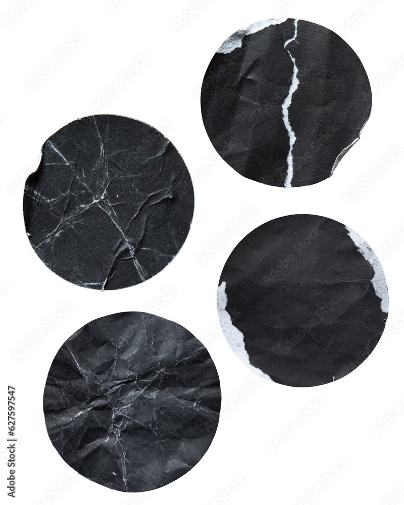 Black old paper stickers texture Stock Photo | Adobe Stock