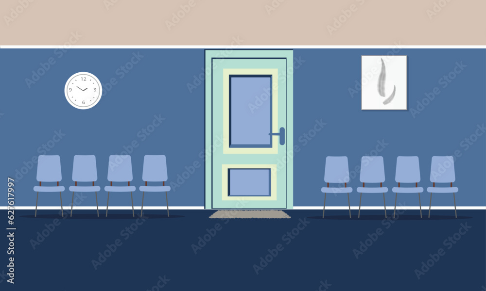 Cartoon Background Illustration , Cartoon Vector Illustration, Interior ...