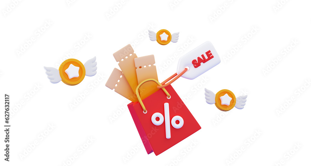 3d Exclusive benefits Bonus, reward, loyalty, VIP, high level and prize ...