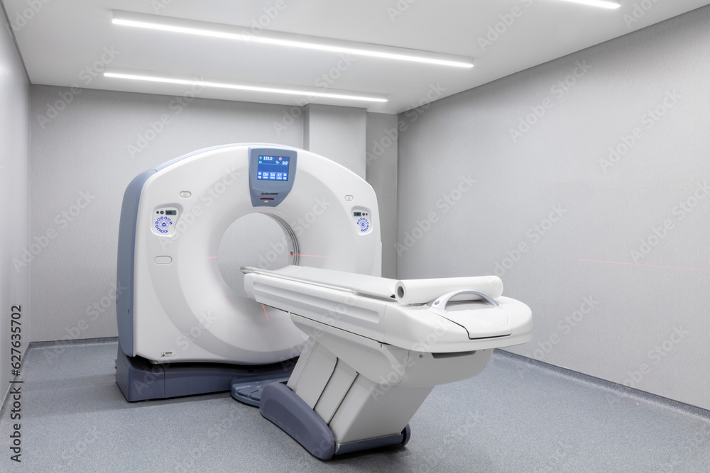 Medical CT or MRI or PET Scan Standing in the Modern Hospital ...