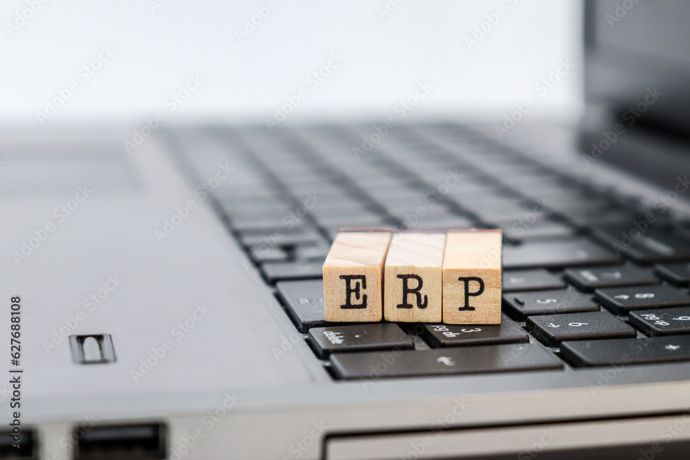 ERP letters - Enterprise Resource Planning concept Stock Photo | Adobe ...