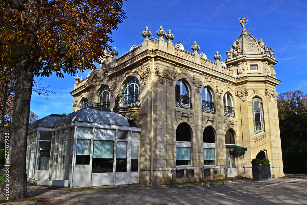 Paris, France - October 26th 2019 : The Pavillon Elysée, a detached ...